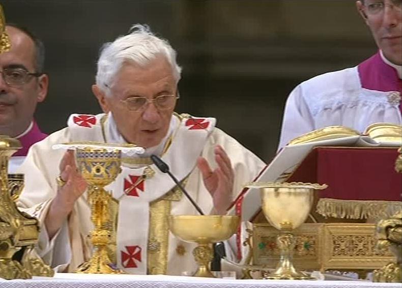 Video Santa Messa con i nuovi Cardinali 2012 Papst Press